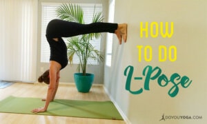 How to Do L-Pose Handstand at the Wall - DoYou